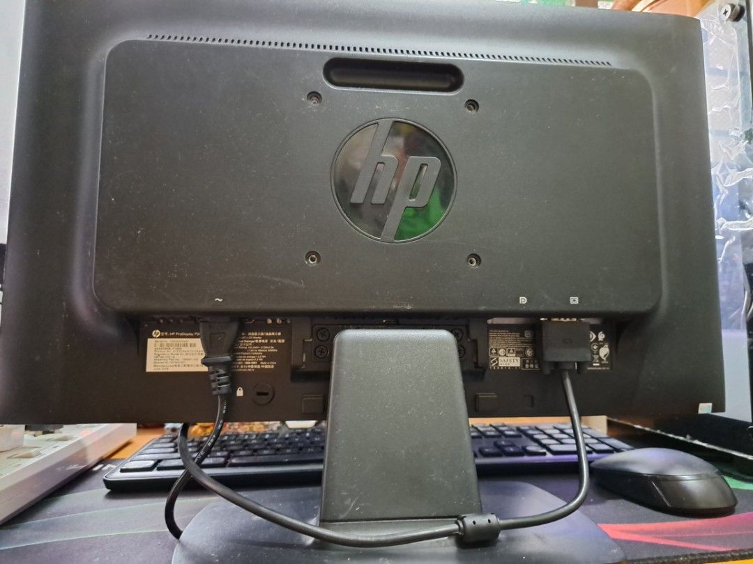 HP ProDisplay P202 Monitor, LED MONITOR, Computers & Tech, Parts ...