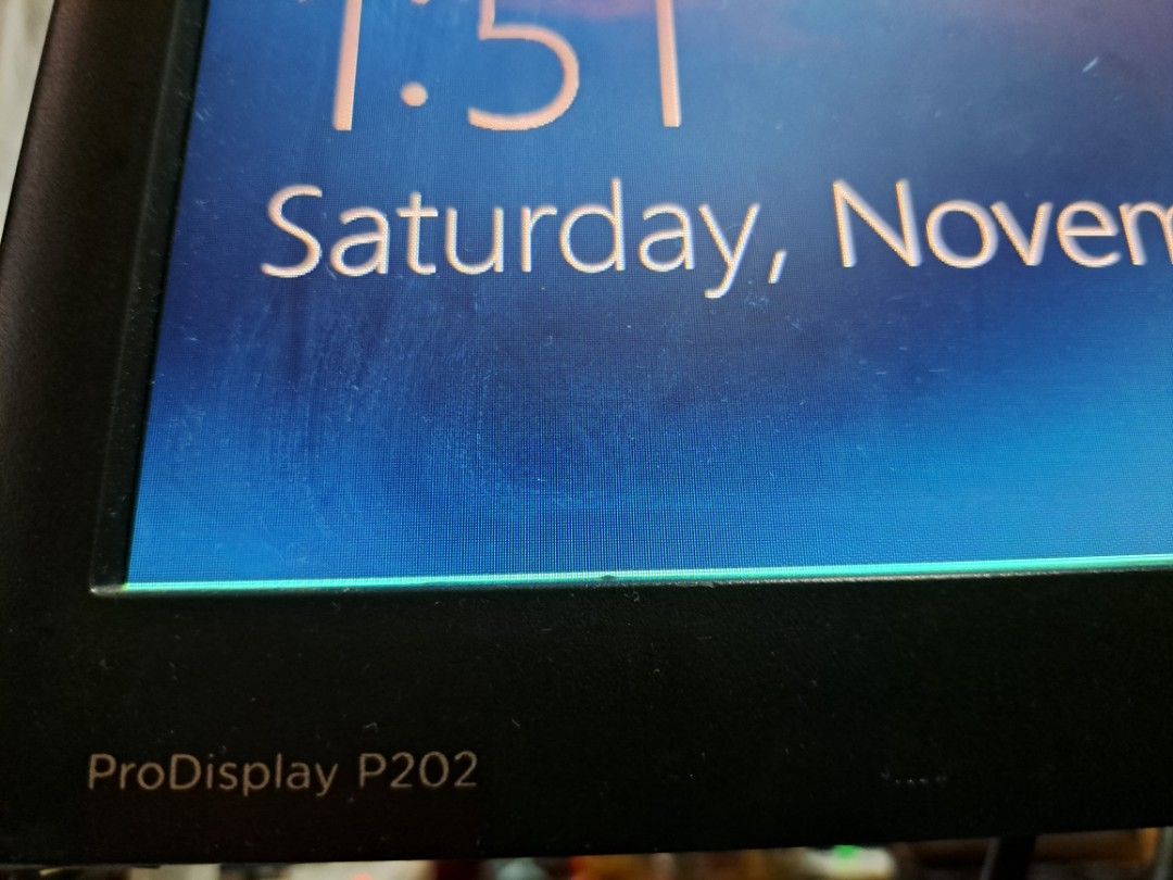 HP ProDisplay P202 Monitor, LED MONITOR, Computers & Tech, Parts ...