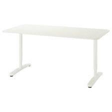 IKEA Bekant study table, Furniture & Home Living, Furniture, Tables ...