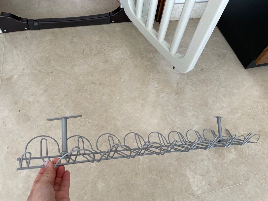 IKEA cable organizing rack, Furniture & Home Living, Home Improvement ...