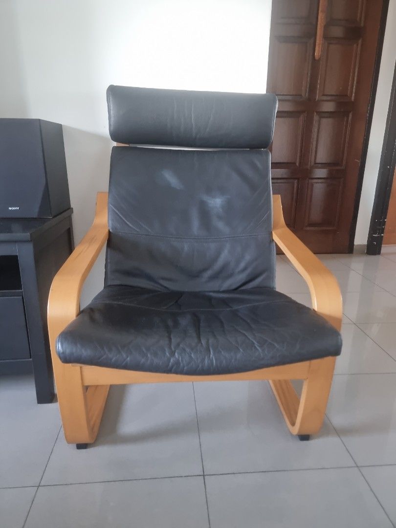 Ikea Poang Chair, Furniture & Home Living, Furniture, Chairs on Carousell