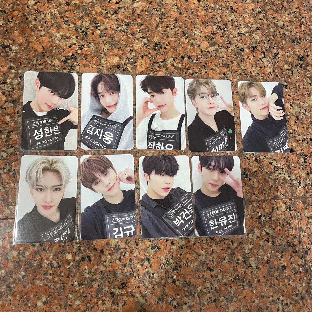 [instock] zb1 melting point makestar pob pc zerobaseone wts hanbin ...