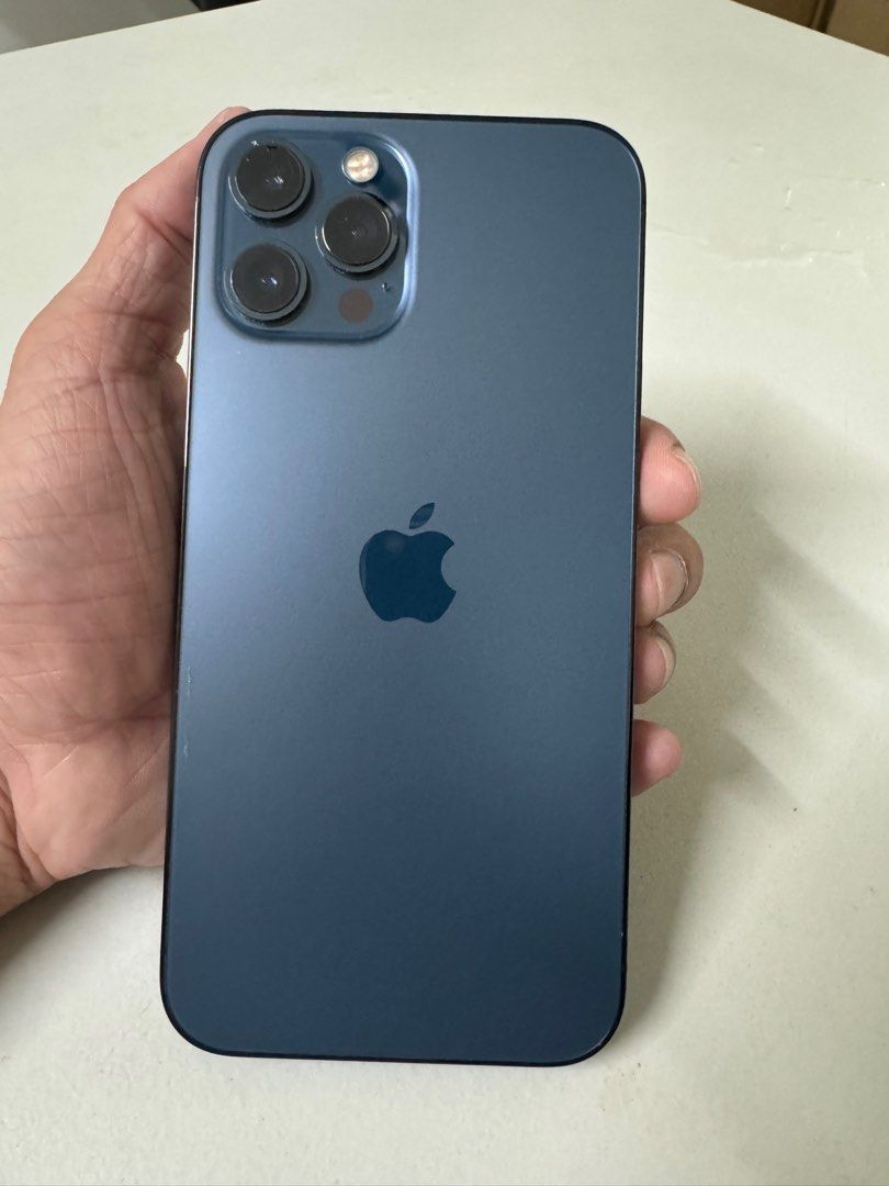iPhone 12 Pro Max Pacific Blue 128GB, Mobile Phones & Gadgets, Mobile ...