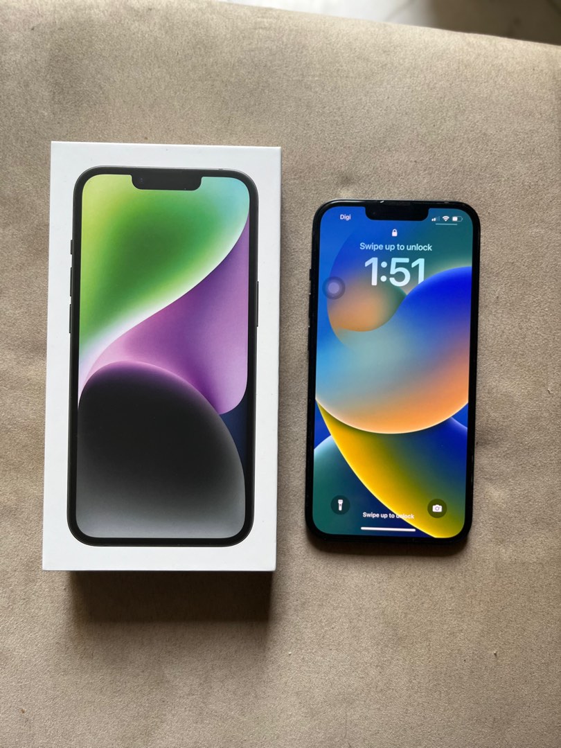 iPhone 14 Midnight 128GB, Mobile Phones & Gadgets, Mobile Phones ...
