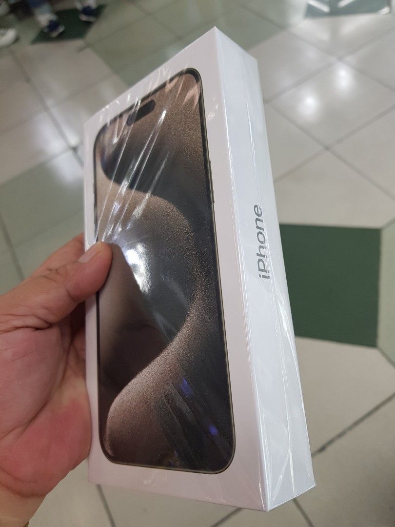 Iphone 15 promax natural titanium 256gb brandnew, Mobile Phones ...