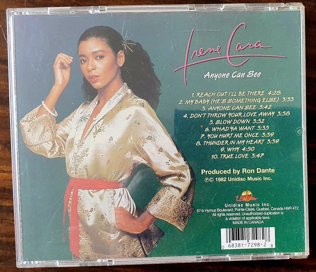 Irene Cara Remixes in Rare Cd Singles & Albums - What A Feelin', Anyone ...