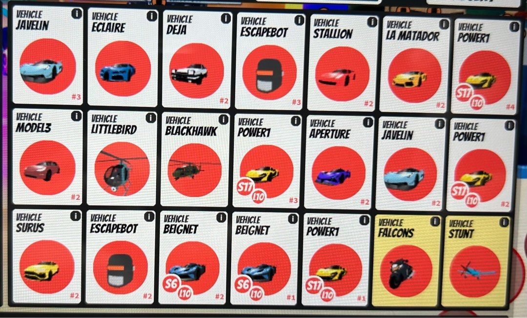 Jailbreak cars, Video Gaming, Gaming Accessories, In-Game Products on ...