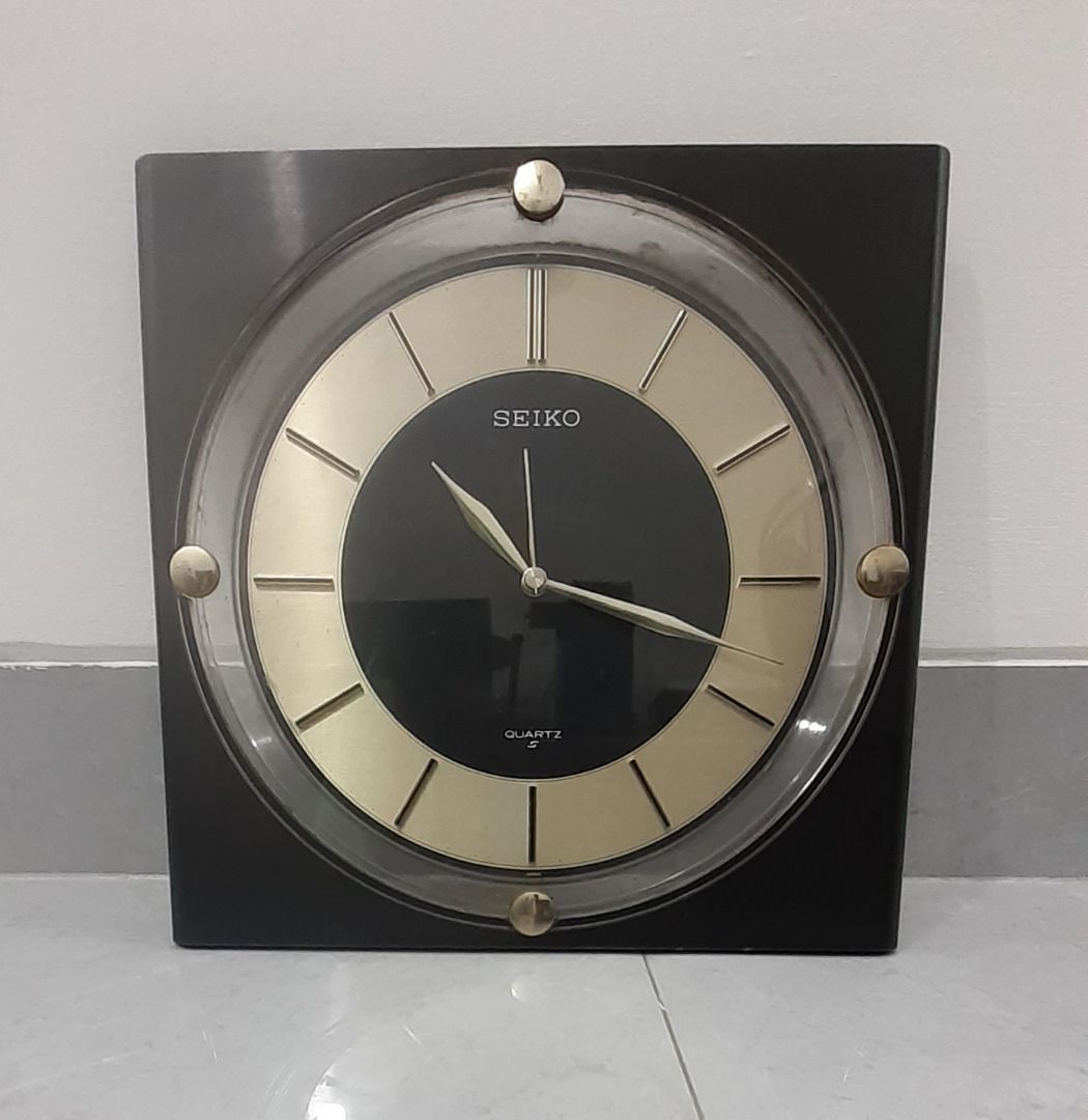 Jam Dinding Seiko Quartz (Kondisi Mati), Barang Mewah, Jam Tangan di ...