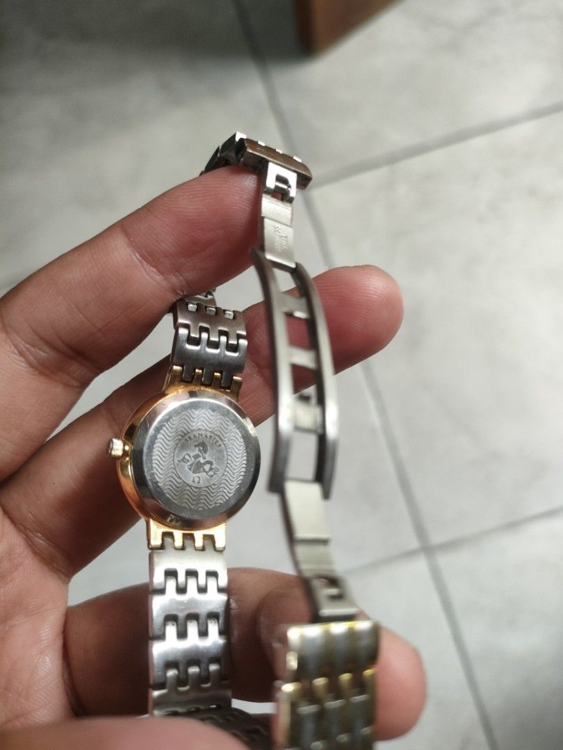 Jam Tangan Omega De Ville Quartz, Fesyen Wanita, Jam Tangan di Carousell
