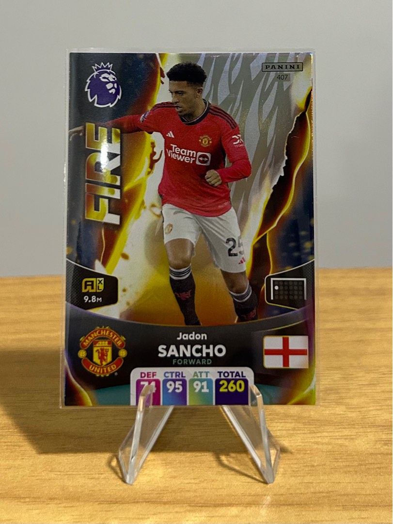 Jason Sancho Manchester United Premier League Panini Adrenalyn 2023/24 ...
