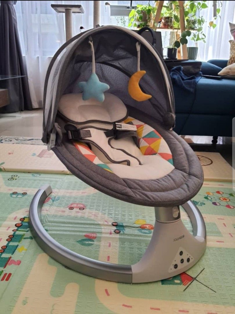 Jollygear Arthur Baby Swing, Babies & Kids, Baby Nursery & Kids ...