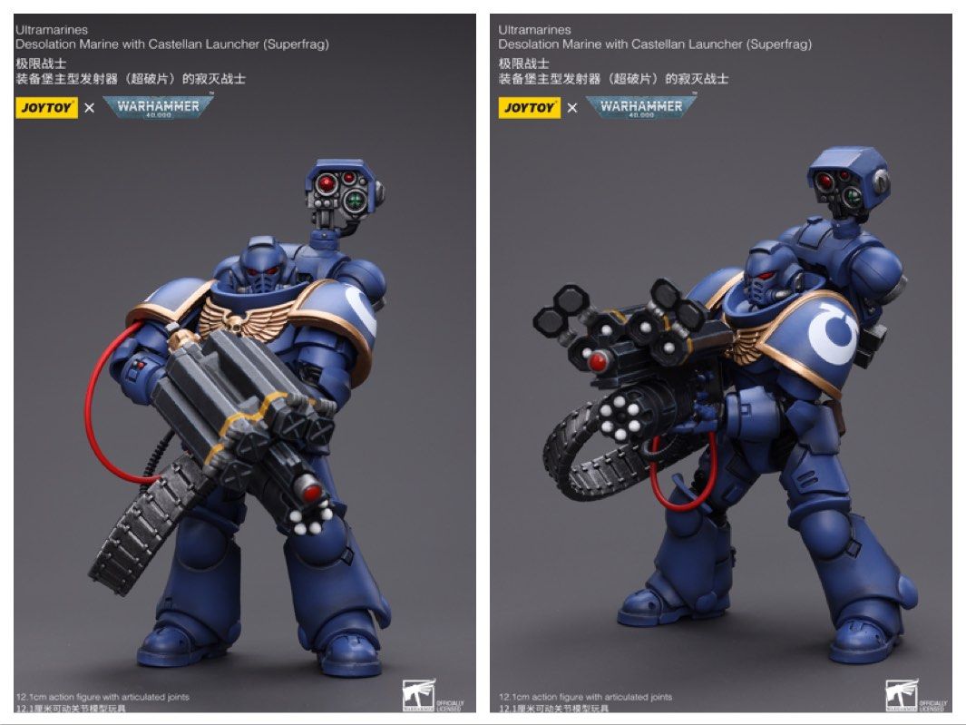 JoyToy Warhammer 40K Ultramarines - JT8834 Bladeguard Ancient ($65 ...