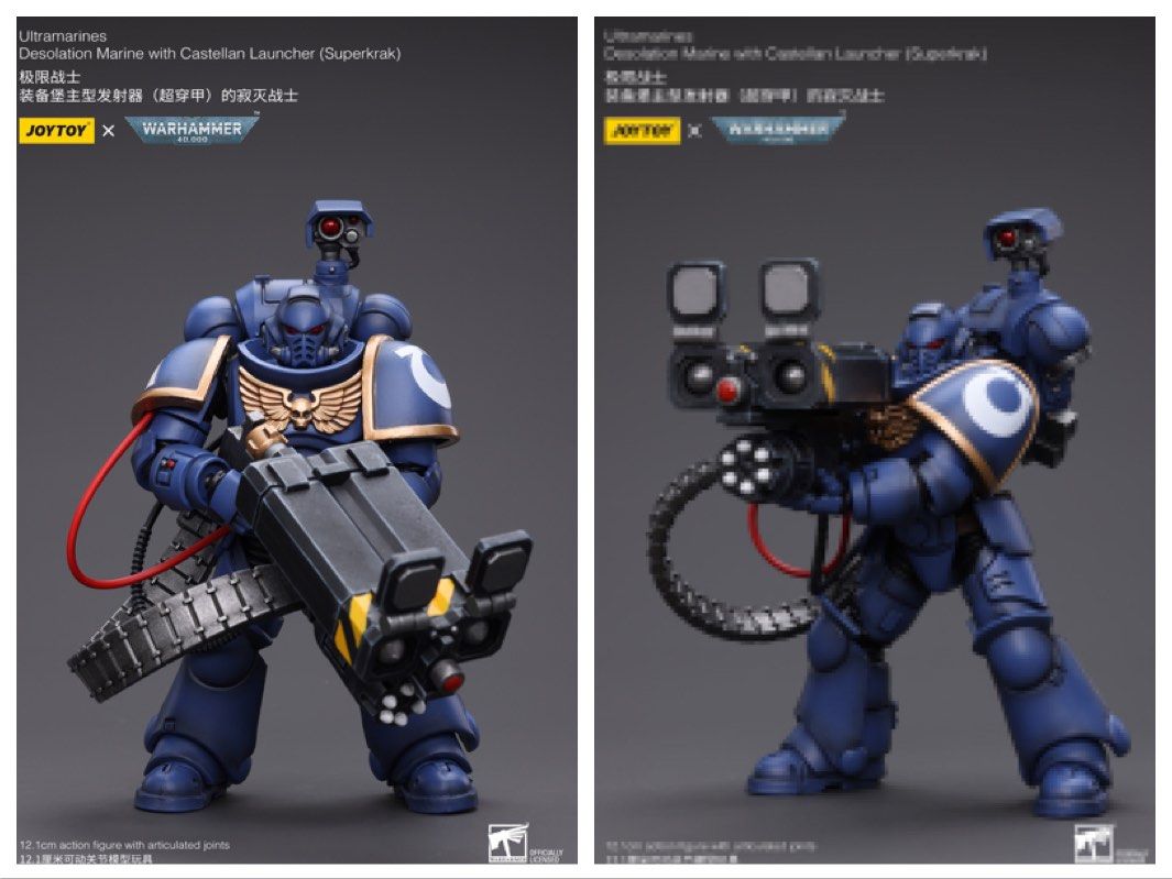 JoyToy Warhammer 40K Ultramarines - JT8834 Bladeguard Ancient ($65 ...