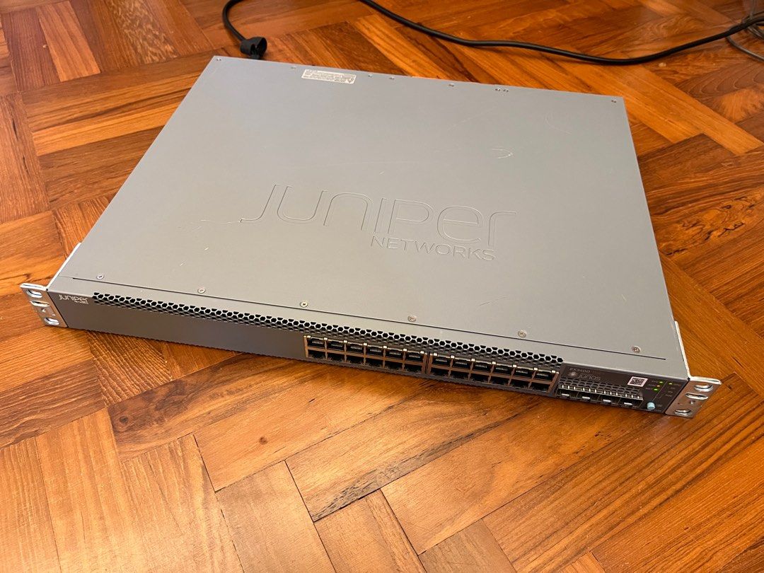 Juniper EX3400-24P Switch 24*1G 802.3at PoE+, 4*10G SFP+, 2*40G QSFP+ ...
