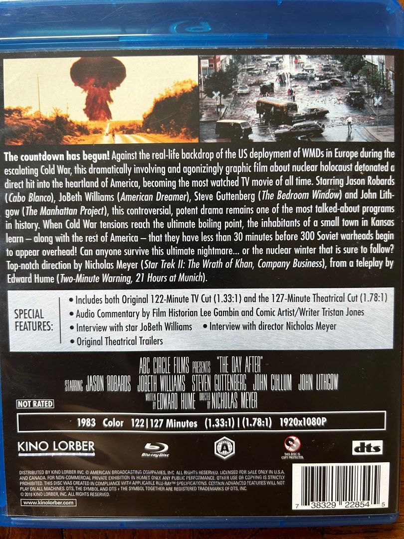 Kino Lorber bluray Sci-fi movies, Hobbies & Toys, Music & Media, CDs ...