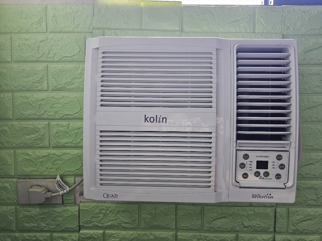 Kolin 1hp Inverter Window Type AC (Quad Series), TV & Home Appliances ...