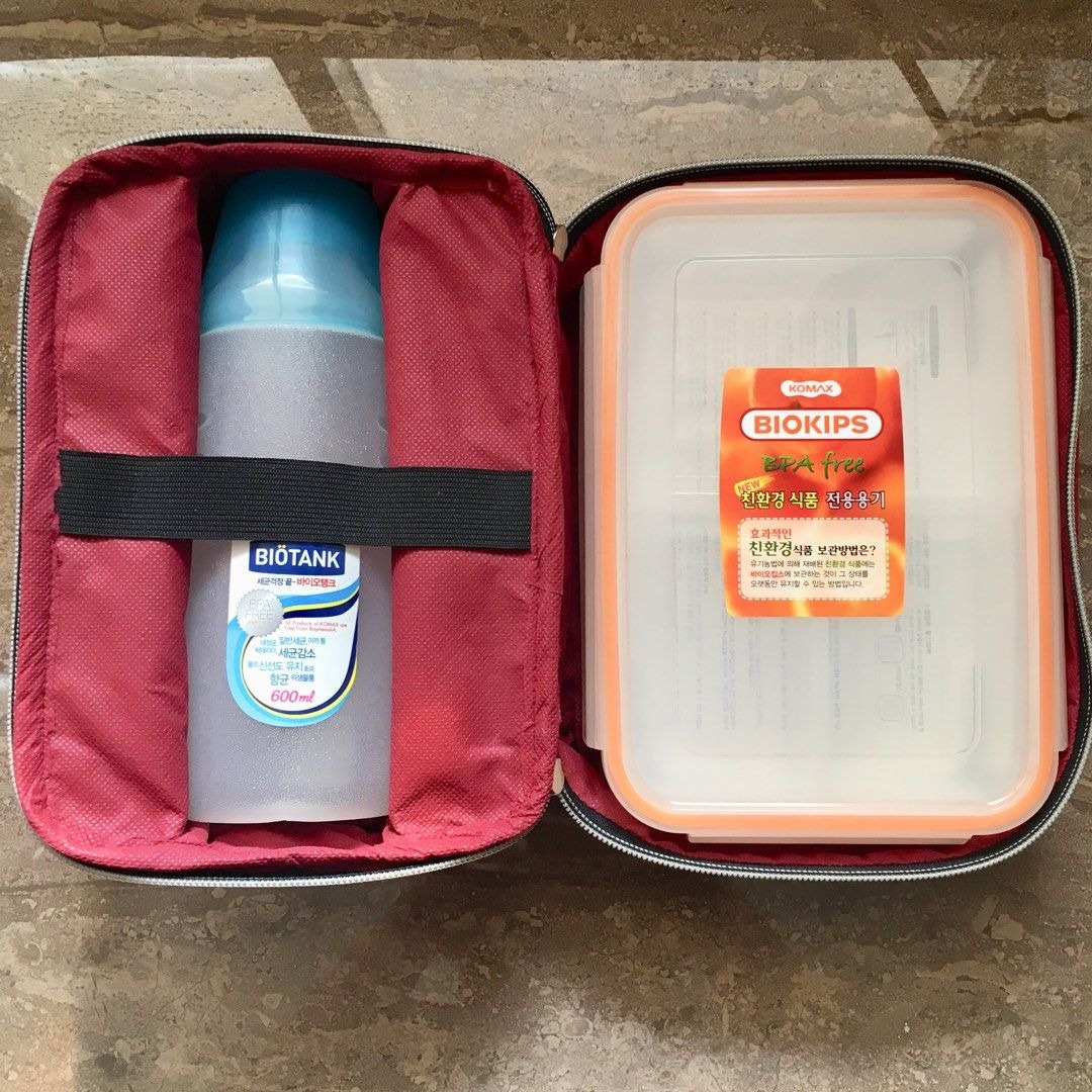 KOMAX LUNCH BOX SET | biokips biotank botol minum kotak makan tempat ...