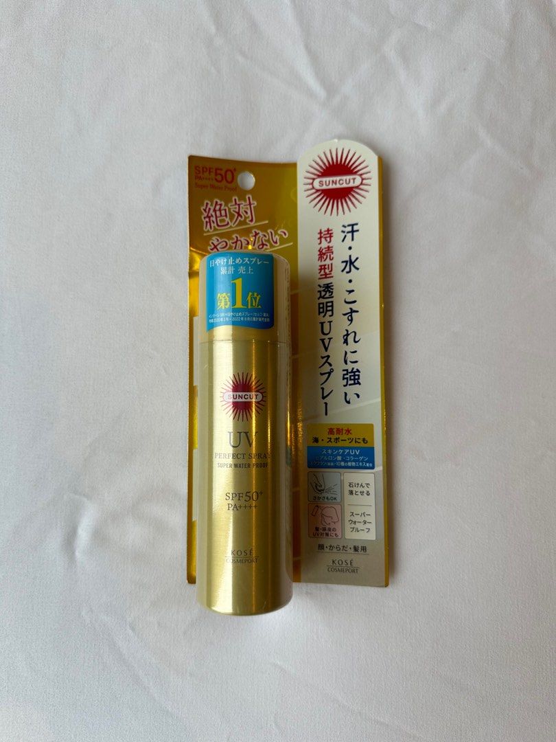 Kose Suncut UV Perfect Spray, Beauty & Personal Care, Face, Face Care ...