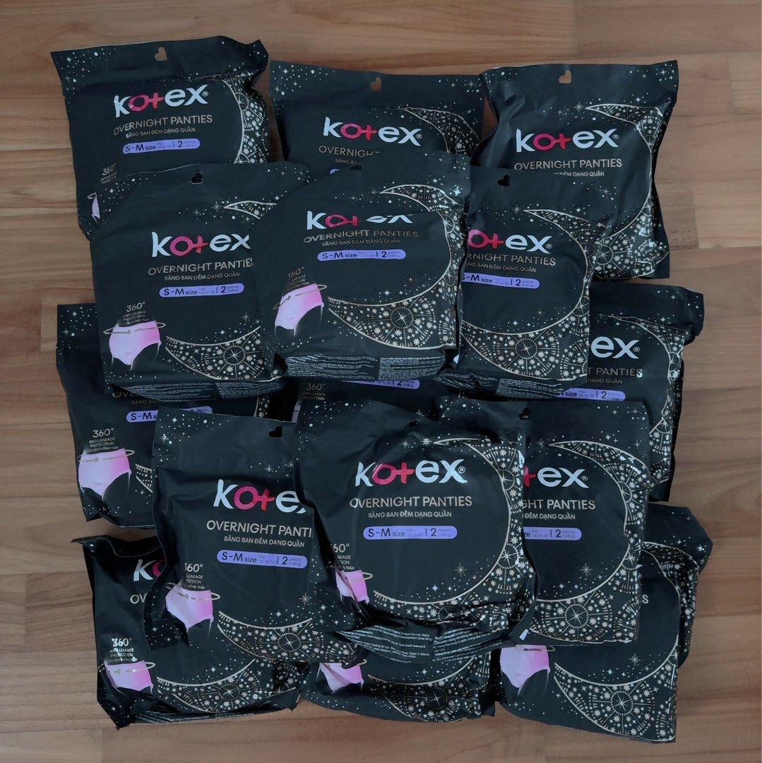 Kotex Overnight Panties, Beauty & Personal Care, Sanitary Hygiene on ...