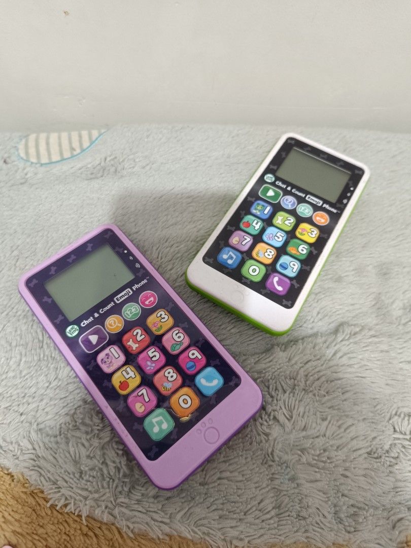 Leapfrog Chat&Count Emoji Phone, Hobbies & Toys, Toys & Games on Carousell