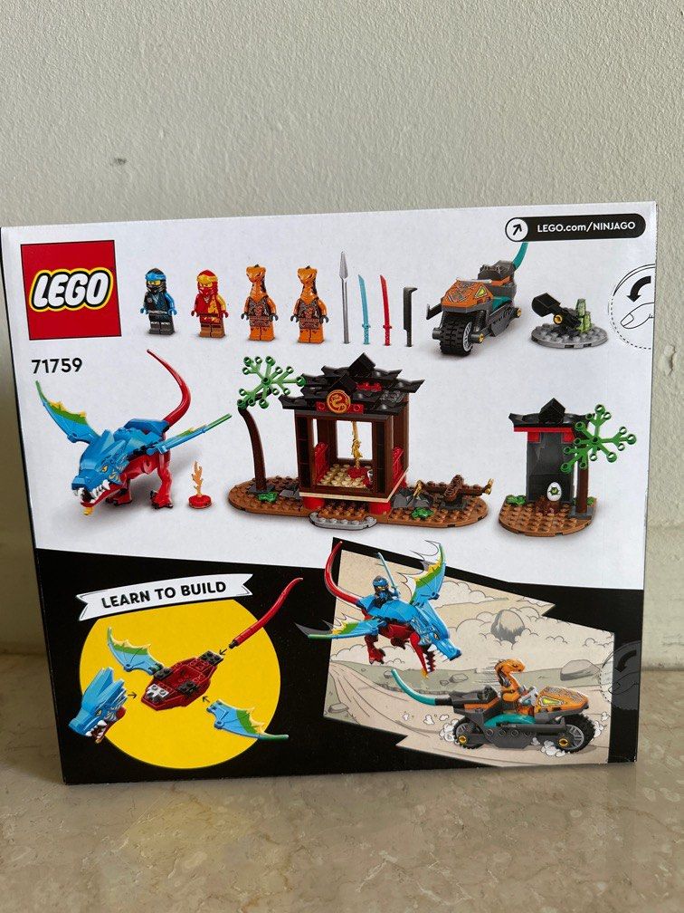 Lego Ninjago Ninja Dragon Temple 4+ 71759, Hobbies & Toys, Toys & Games ...