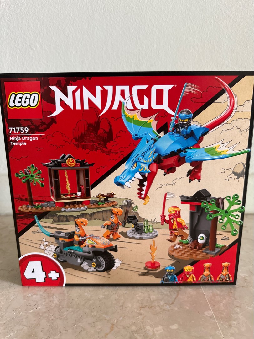 Lego Ninjago Ninja Dragon Temple 4+ 71759, Hobbies & Toys, Toys & Games ...