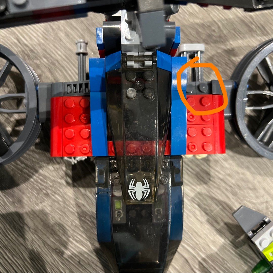 Lego Spider Man Spider-Helicopter Rescue bootleg (Bela brand), Hobbies ...