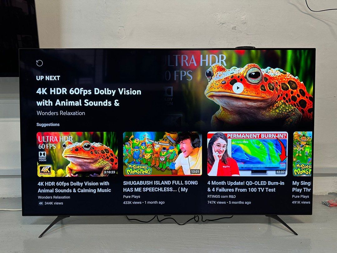 LG (65inch) OLED65A2PSA OLED 4K SMART TV ( No Box ), TV & Home Appliances, TV & Entertainment ...