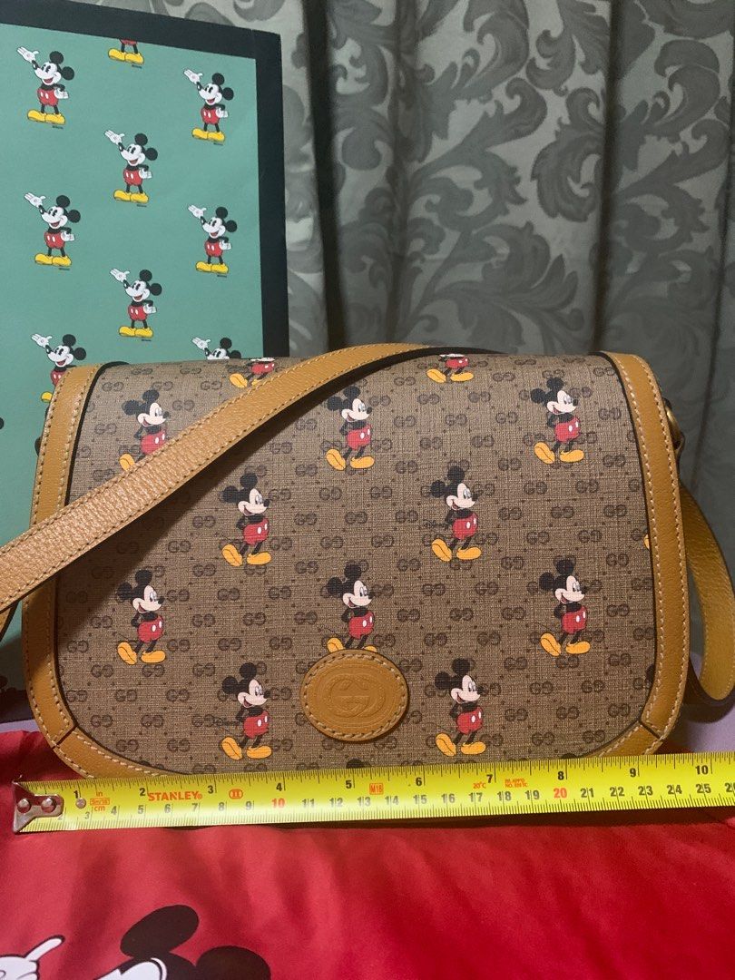 Limited edition Gucci Mickey Mouse, Luxury, Bags & Wallets on Carousell