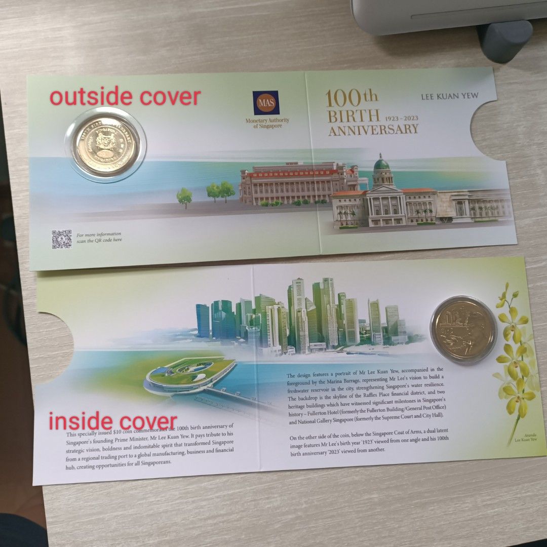 LKY100 Birth Anniversary Coin, Hobbies & Toys, Memorabilia ...
