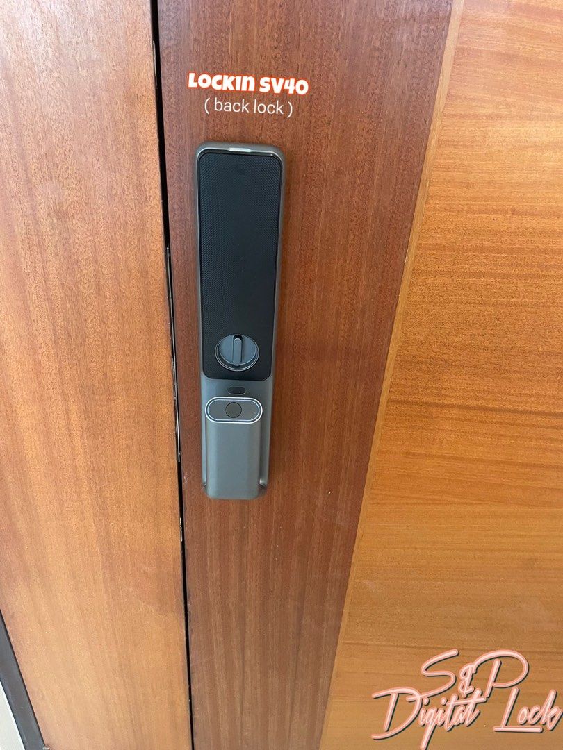 Lockin SV40 digital door lock with finger vein recognition , Furniture ...