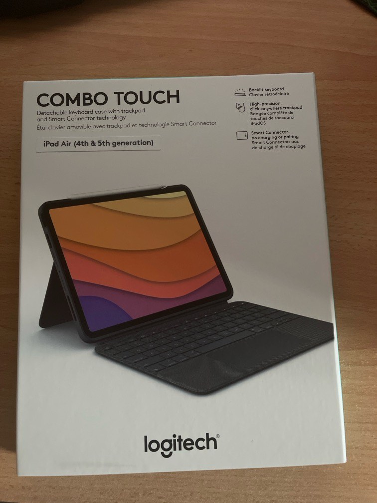 Logitech Combo Touch For Ipad Air Th And Th Gen Mobile Phones Gadgets Other Gadgets On