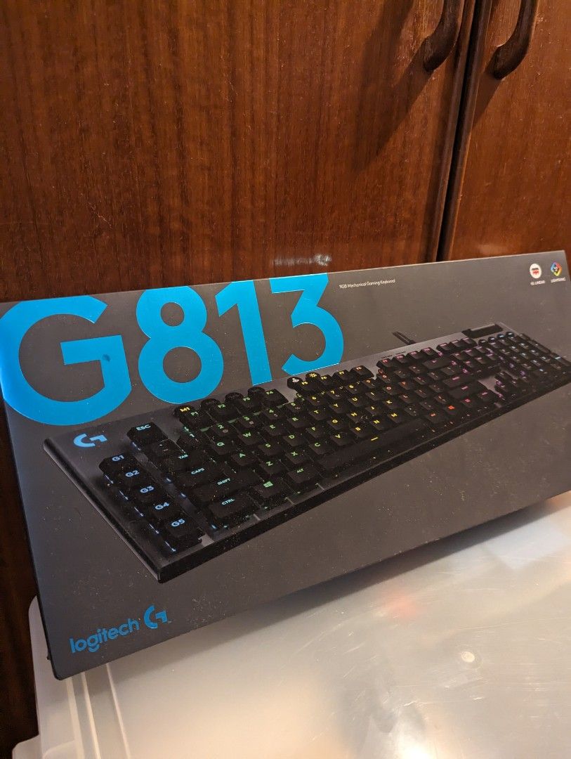 Logitech G813 mechanical keyboard - linear, Computers & Tech, Parts ...