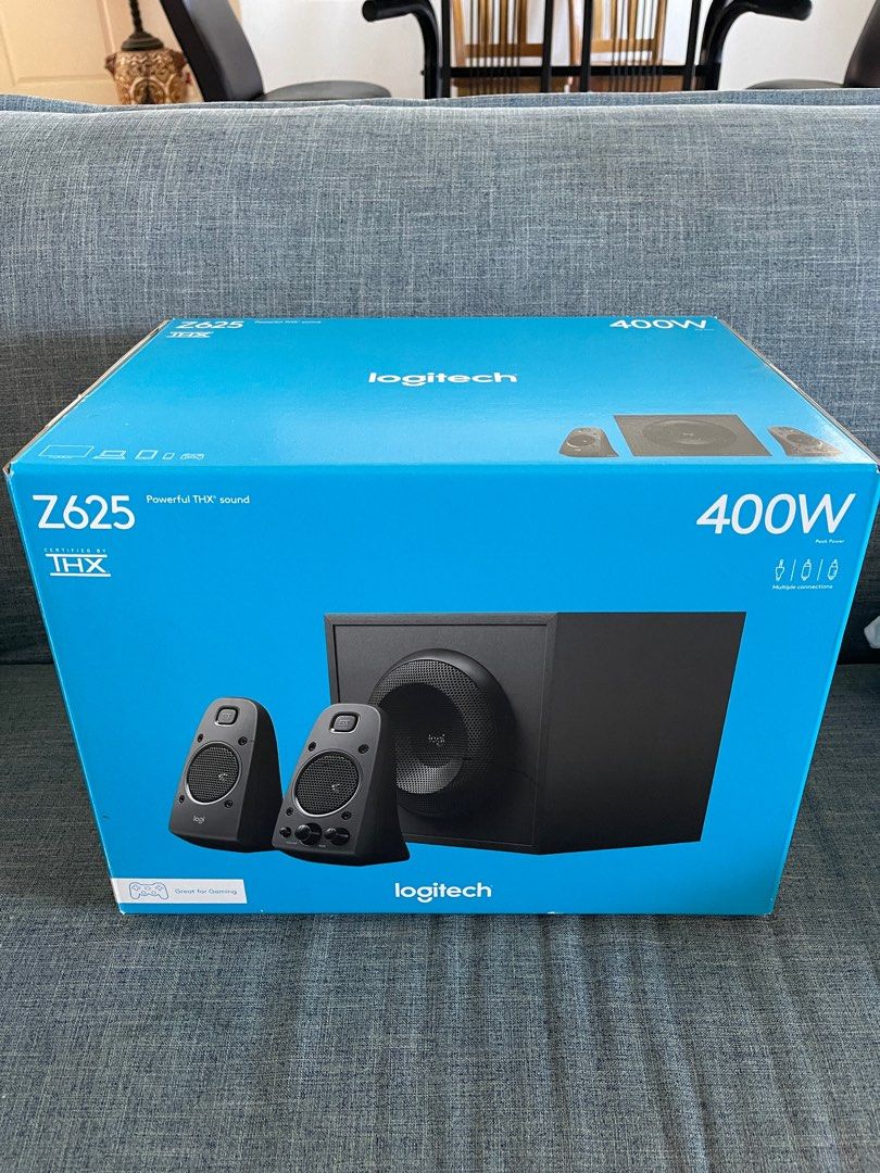 Logitech speaker Z625, Audio, Soundbars, Speakers & Amplifiers on Carousell