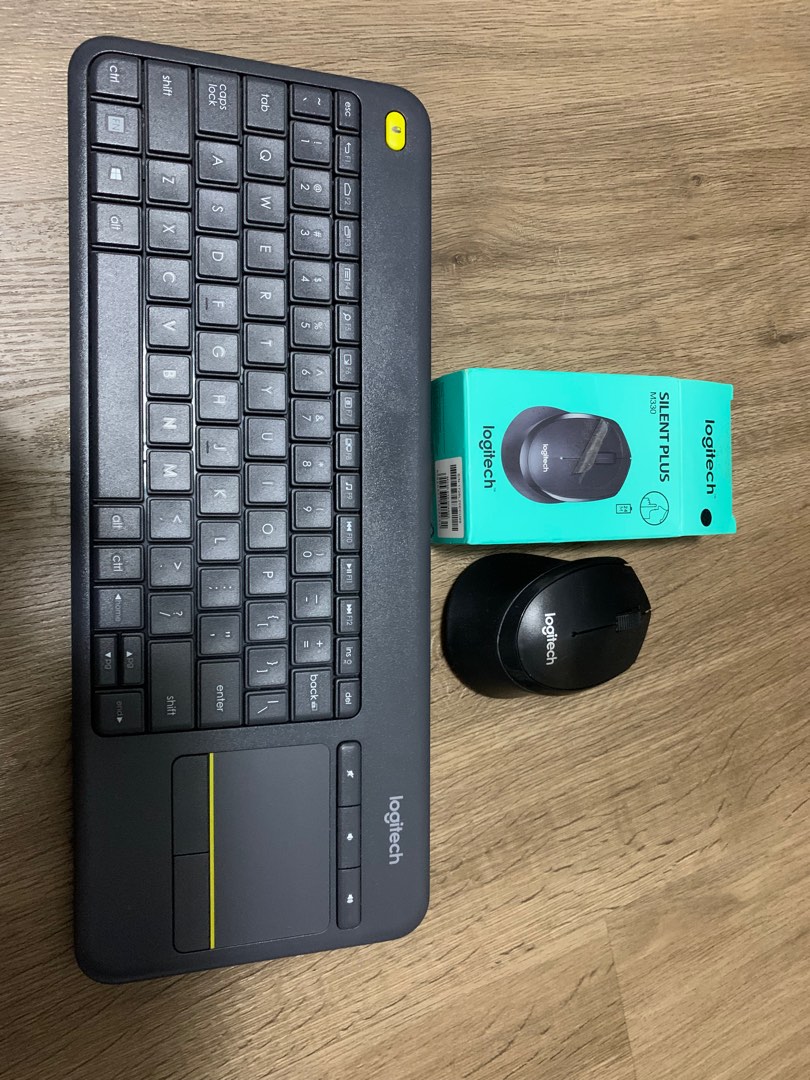 Logitech Wireless Keyboard And Mouse Computers And Tech Parts And Accessories Computer Keyboard On