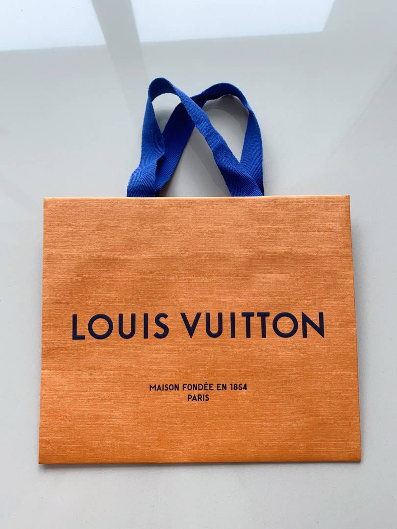 LV paper bag, Luxury, Accessories on Carousell