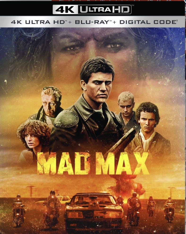 Mad Max 4K UHD/BR Collection with HTF/OOP slipcovers, Hobbies & Toys ...