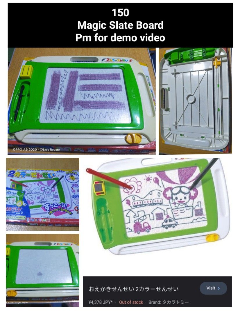 Magic Slate Board, Hobbies & Toys, Toys & Games on Carousell