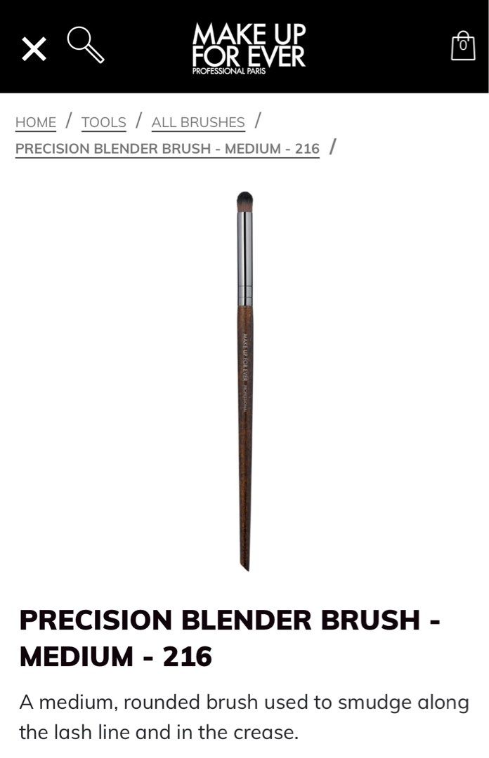 makeup forever eyeshadow brush