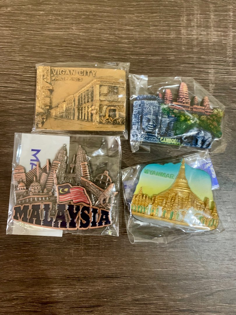 Malaysia Myanmar Cambodia Vigan ref magnets, Furniture & Home Living ...