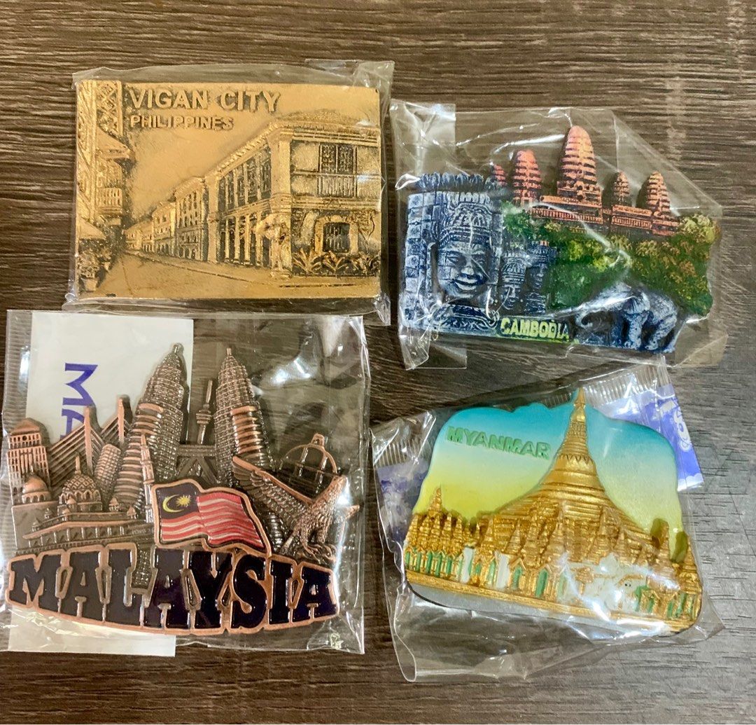 Malaysia Myanmar Cambodia Vigan ref magnets, Furniture & Home Living ...