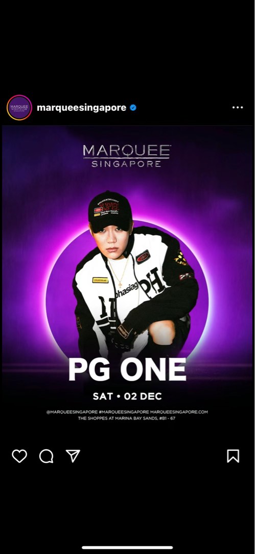 Marquee PGONE, Tickets & Vouchers, Event Tickets on Carousell