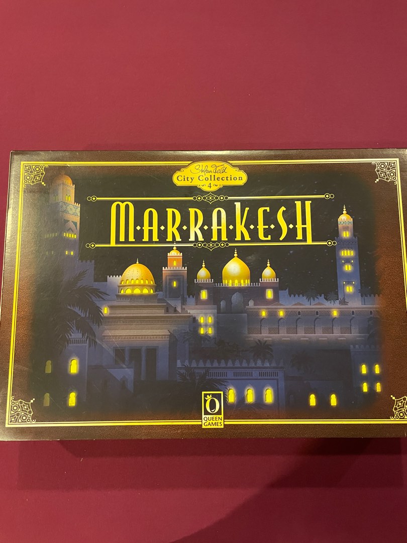 Marrakesh Deluxe KS Board Game, Hobbies & Toys, Toys & Games on Carousell