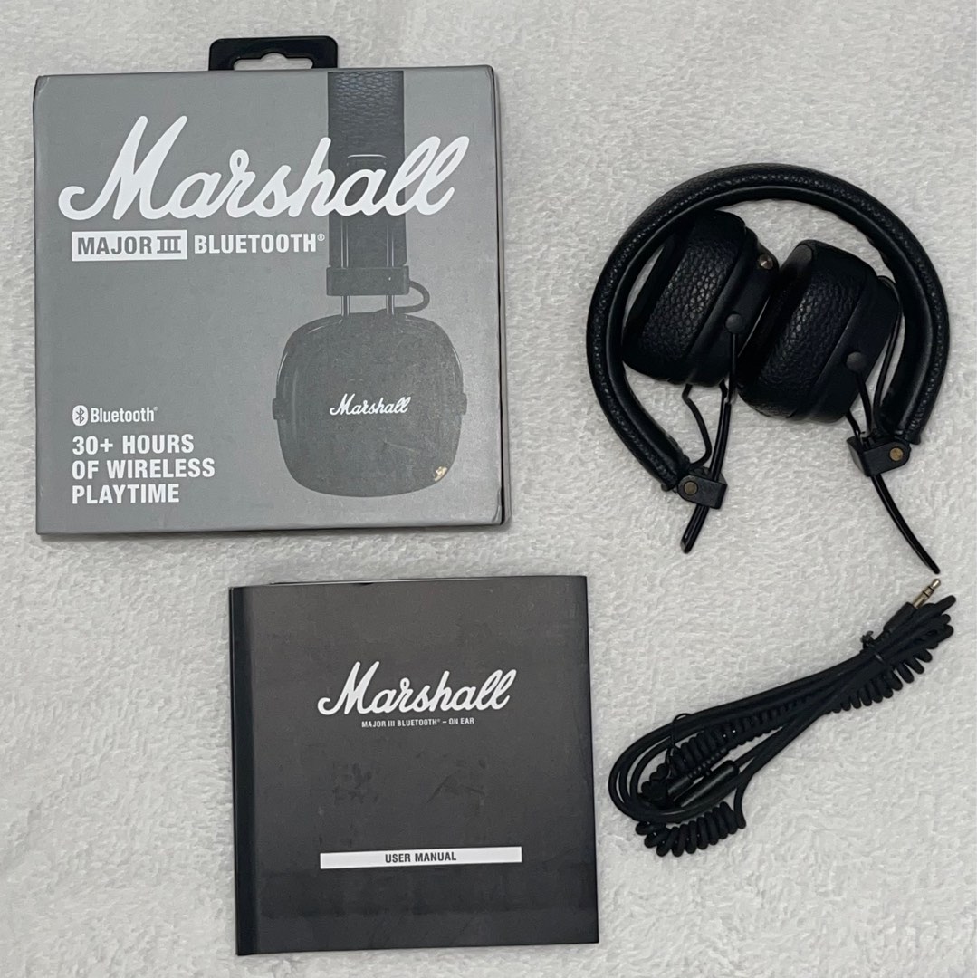 Marshall III Bluetooth, Audio, Headphones & Headsets on Carousell