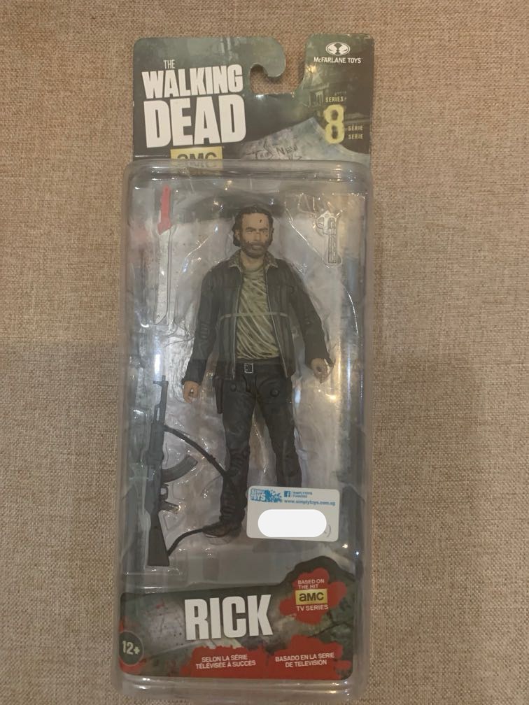 (Last Piece) Mcfarlane Toys The Walking Dead TWD Rick Grimes Series 8 ...