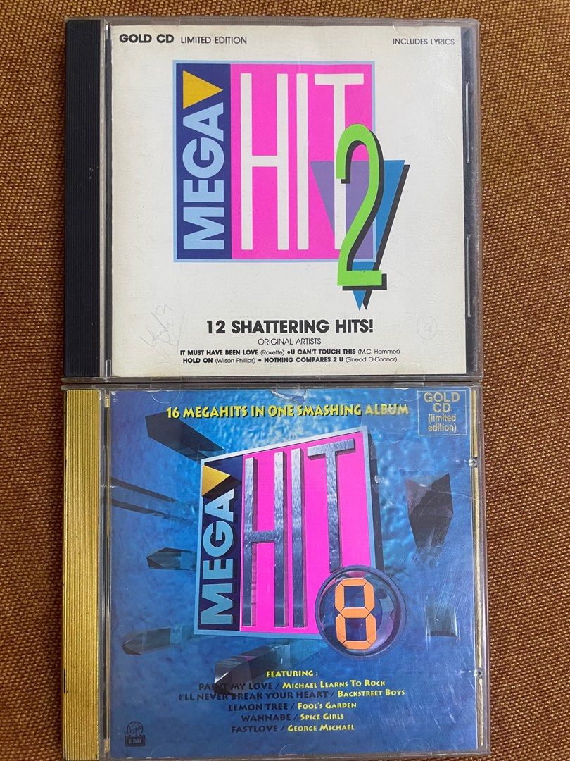 Megahit 1 &8 combo, Hobbies & Toys, Music & Media, CDs & DVDs on Carousell