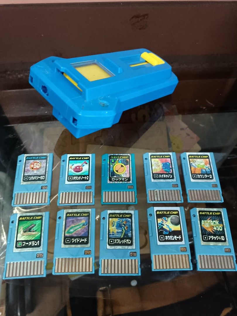 Vintage Takara MegaMan Battle Network 4: Battle Chip Gate - Includes 2 ...