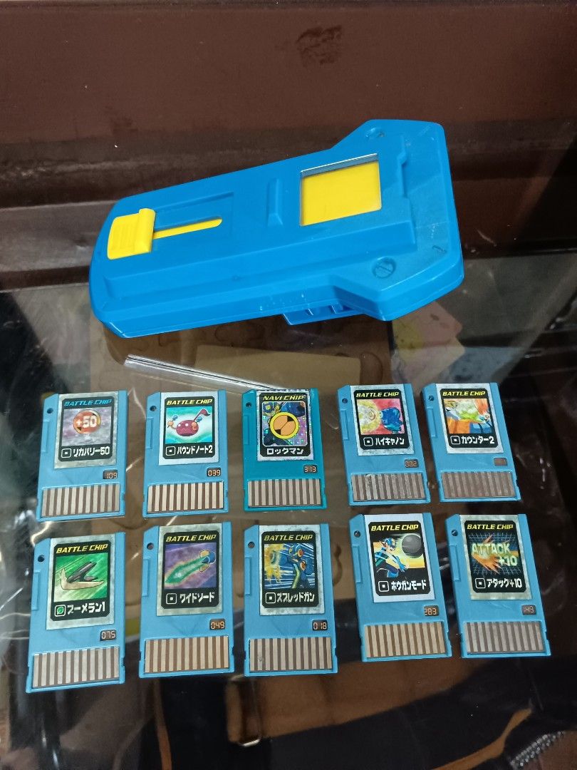 Vintage Takara MegaMan Battle Network 4: Battle Chip Gate - Includes 2 ...