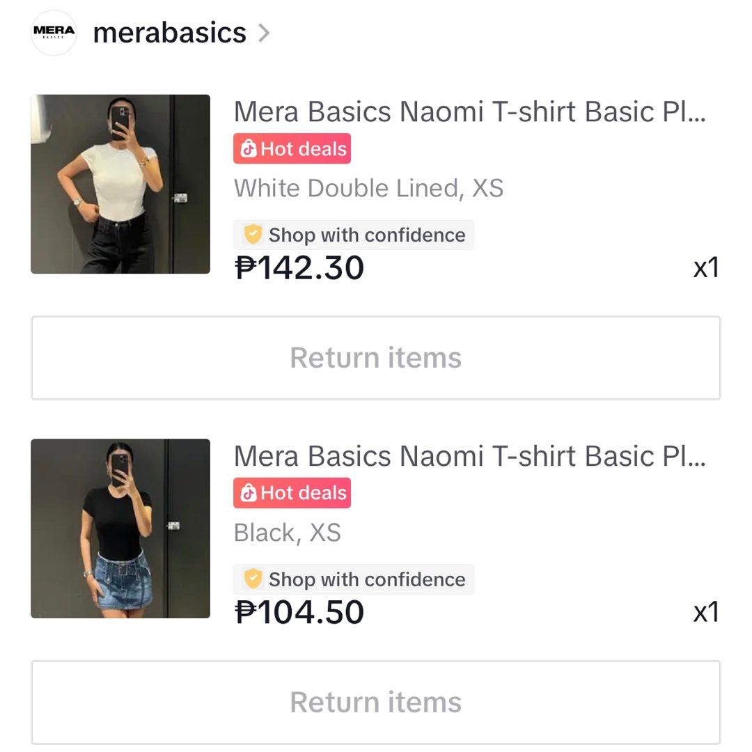 mera naomi basic top, Women's Fashion, Tops, Shirts on Carousell