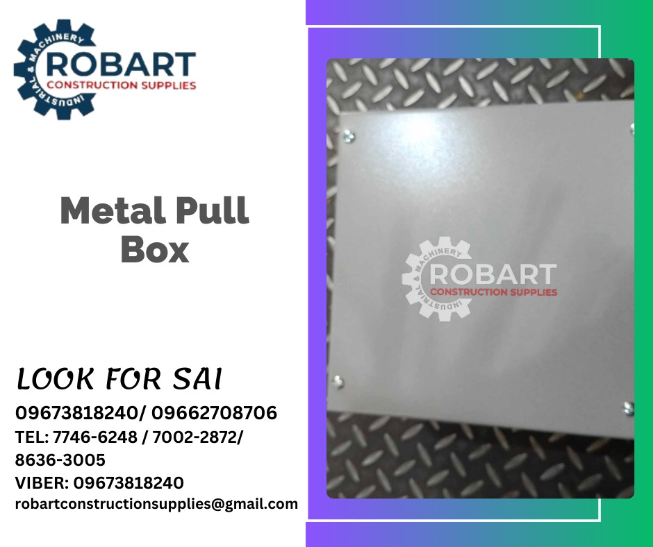 Metal Pull Box, Commercial & Industrial, Construction Tools & Equipment ...